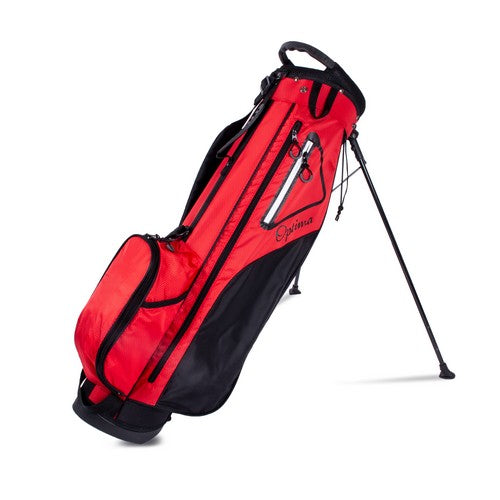 Optima Prolite Stand Bag - Red/Black – Power Golf Australia